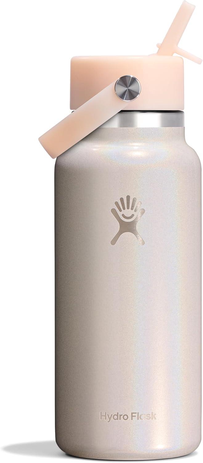 Hydro Flask Water Bottle – Insulated Stainless Steel – Wide Mouth Flex ...
