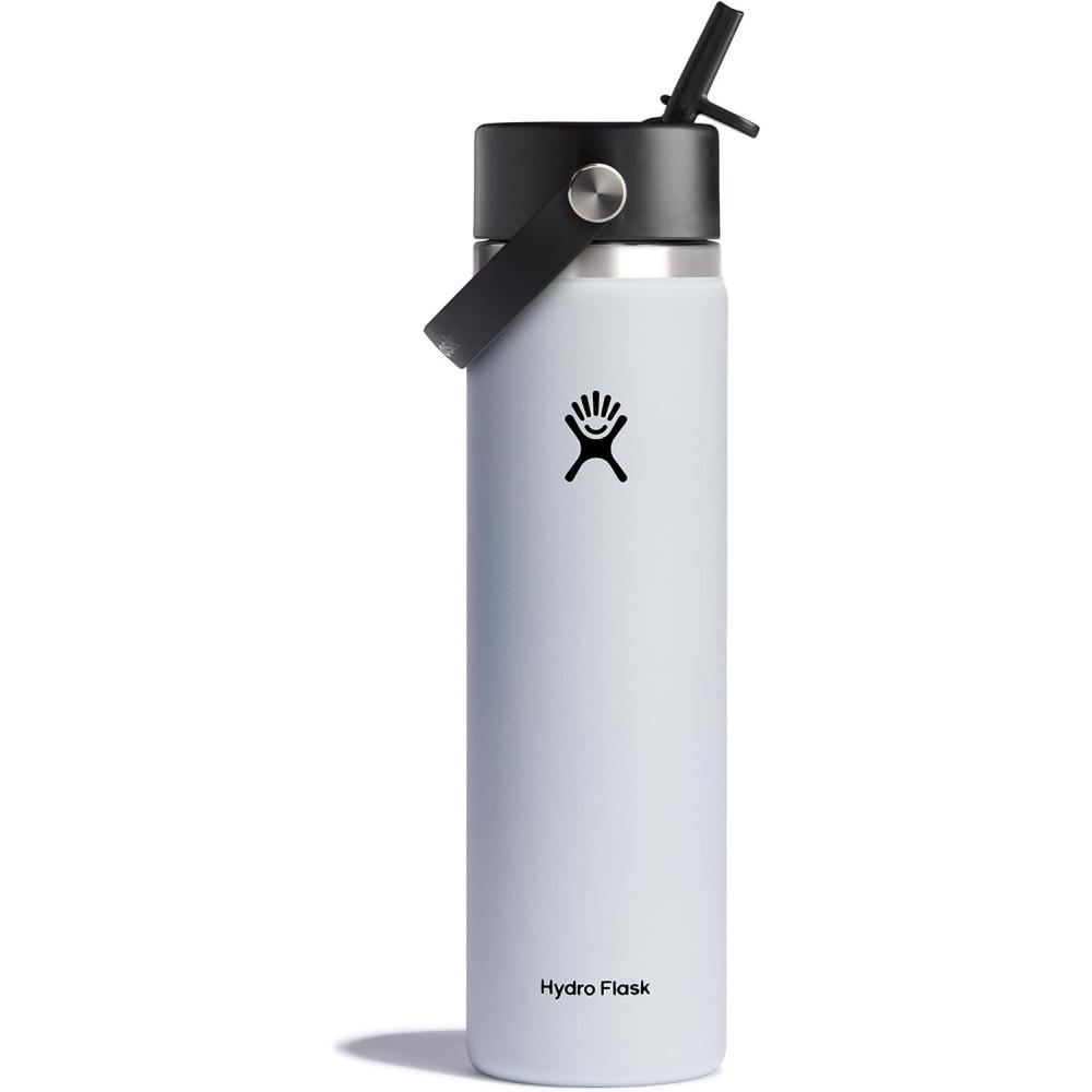 Hydro Flask Water Bottle – Insulated Stainless Steel – Wide Mouth Flex ...