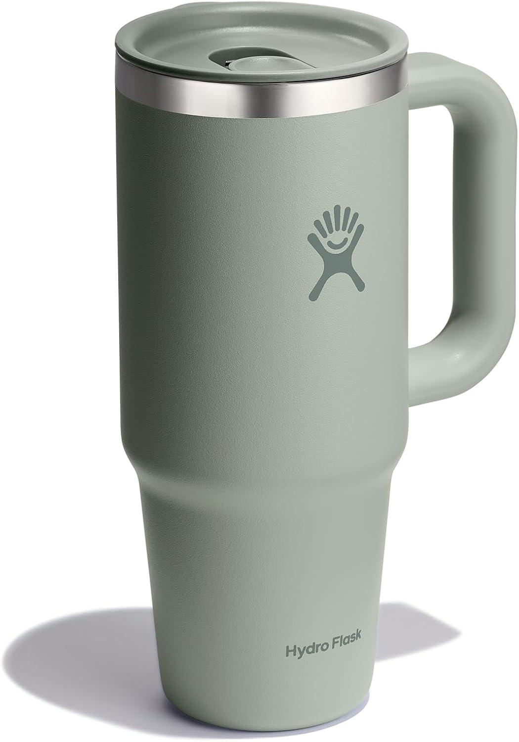 Hydro Flask Coffee Travel Tumbler Mug – Insulated Stainless Steel, Leak ...